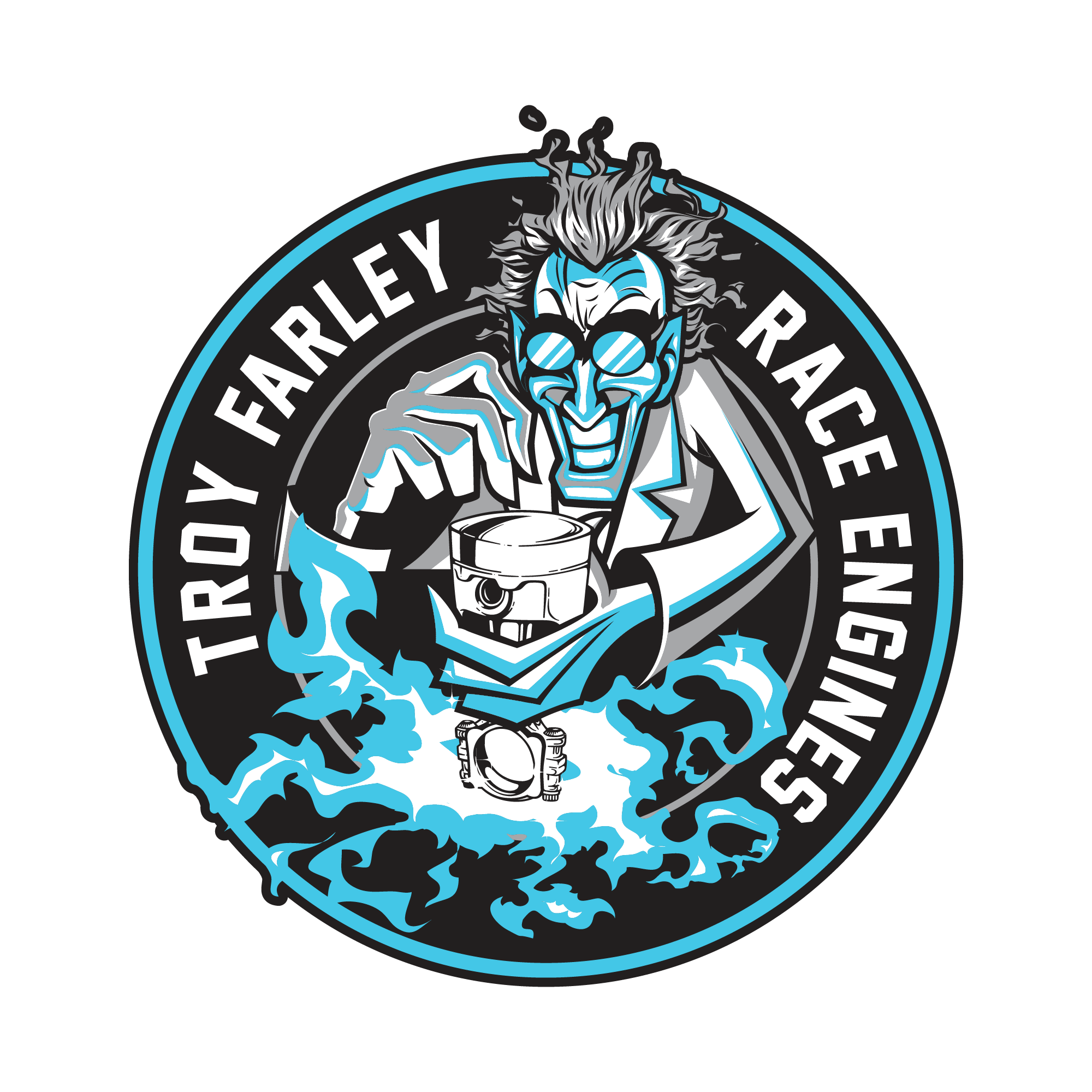 TROY FARLEY RACE ENGINES – Five Lights Graphics