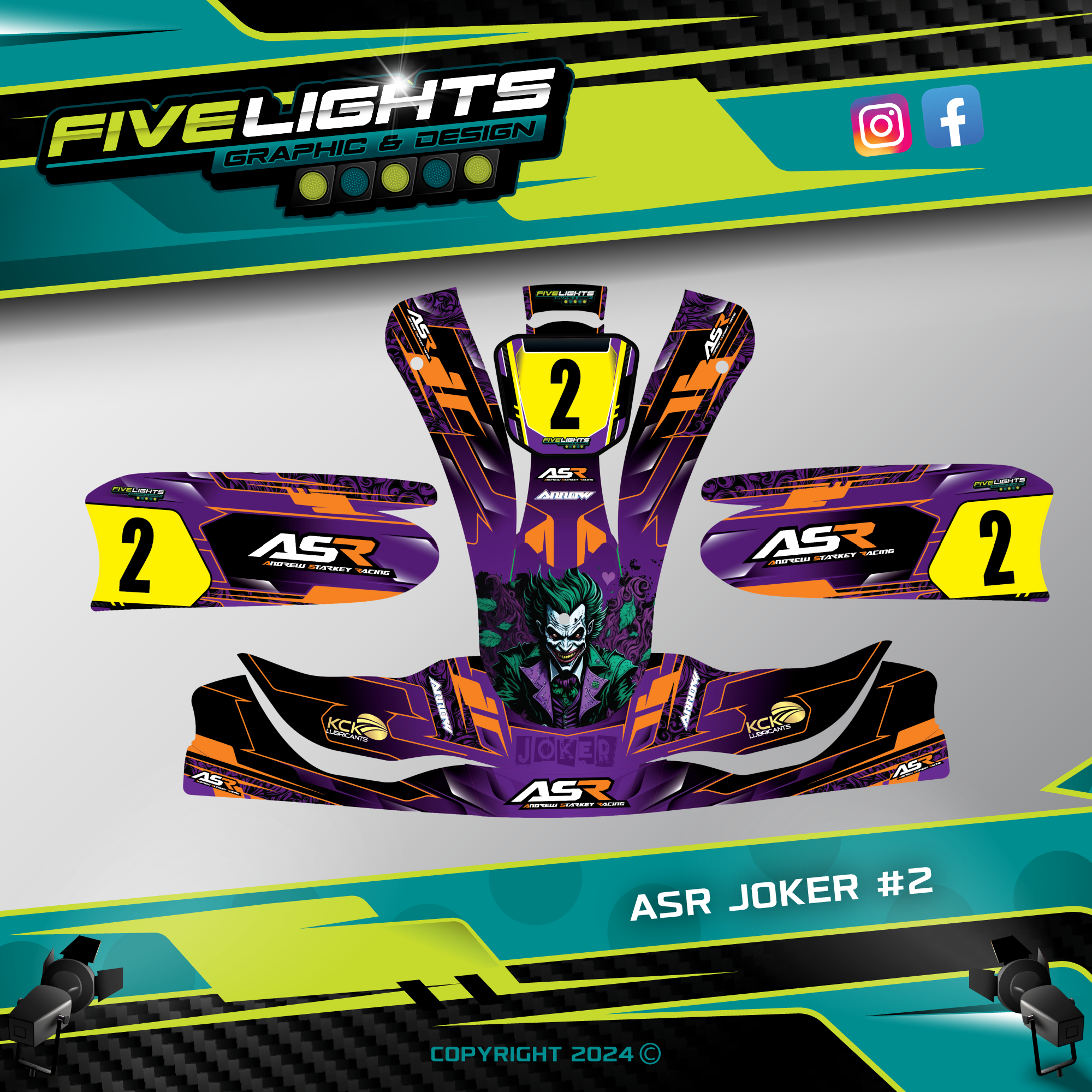 JOKER - ASR JOKER KART (REPRINT) – Five Lights Graphics