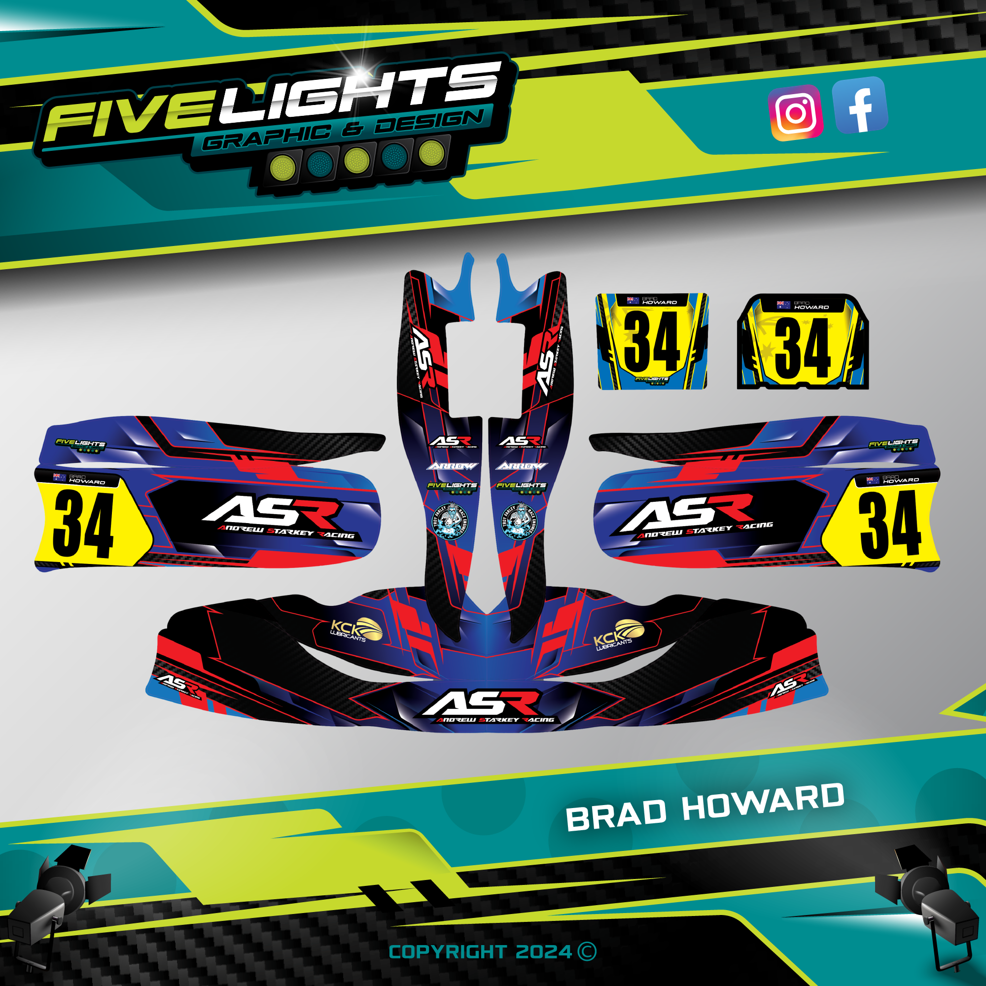 KOSMIC - BRAD HOWARD (REPRINT) – Five Lights Graphics