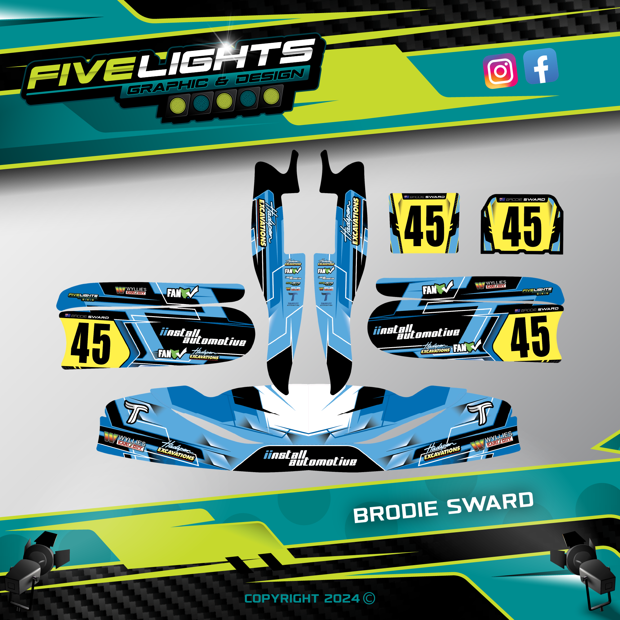 TONYKART - BRODIE SWARD (REPRINT) – Five Lights Graphics