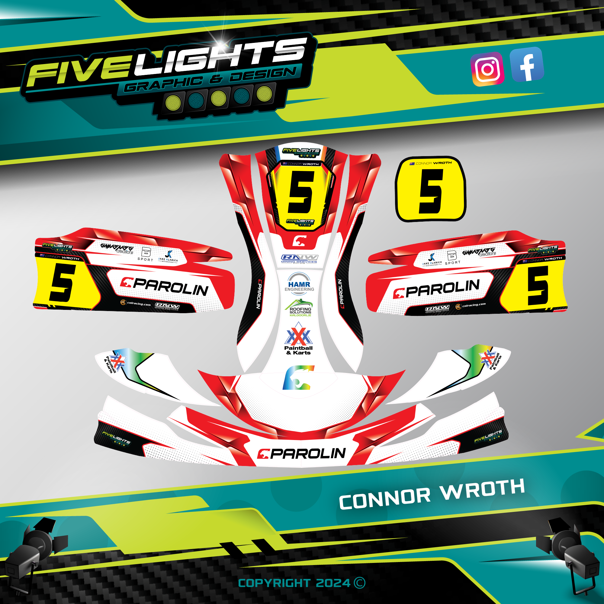 PAROLIN - CONNOR WROTH (REPRINT) – Five Lights Graphics