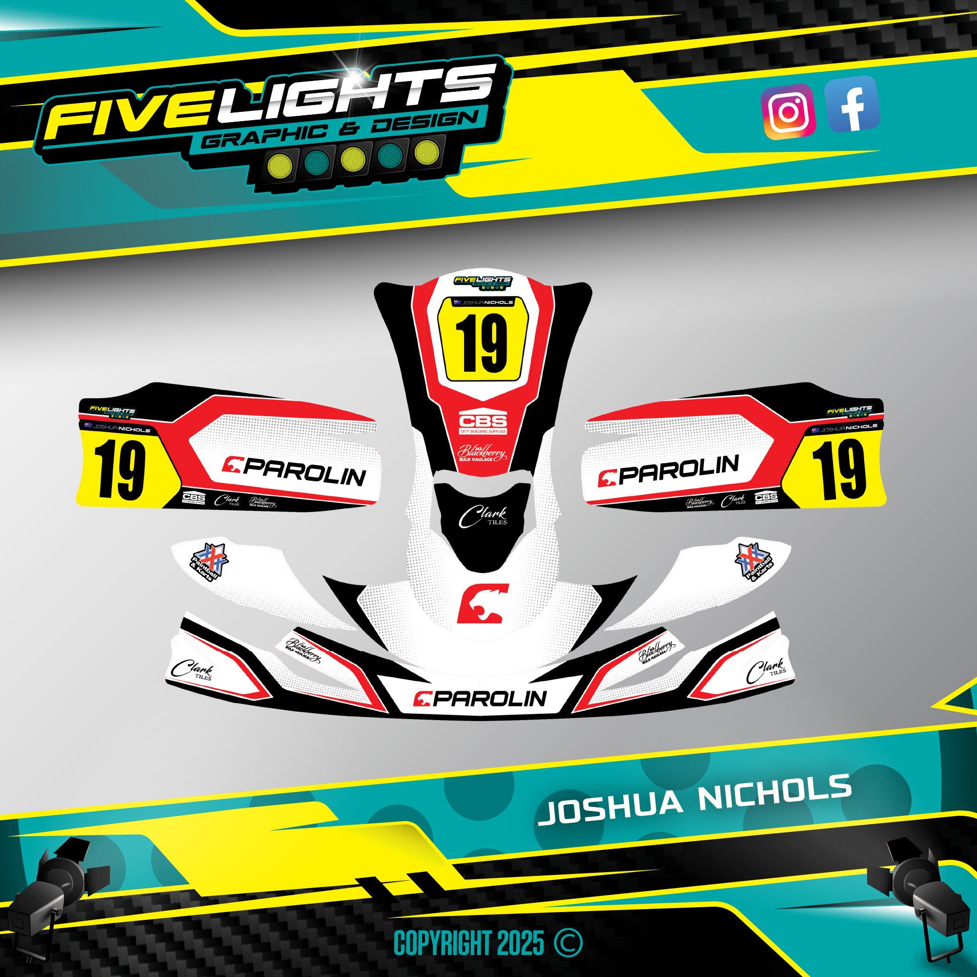 PAROLIN - JOSHUA NICHOLS 2025 (REPRINT) – Five Lights Graphics