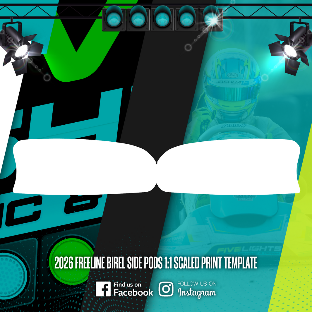 Print Template - 2026 FREELINE SIDE PODS Template – Five Lights Graphics