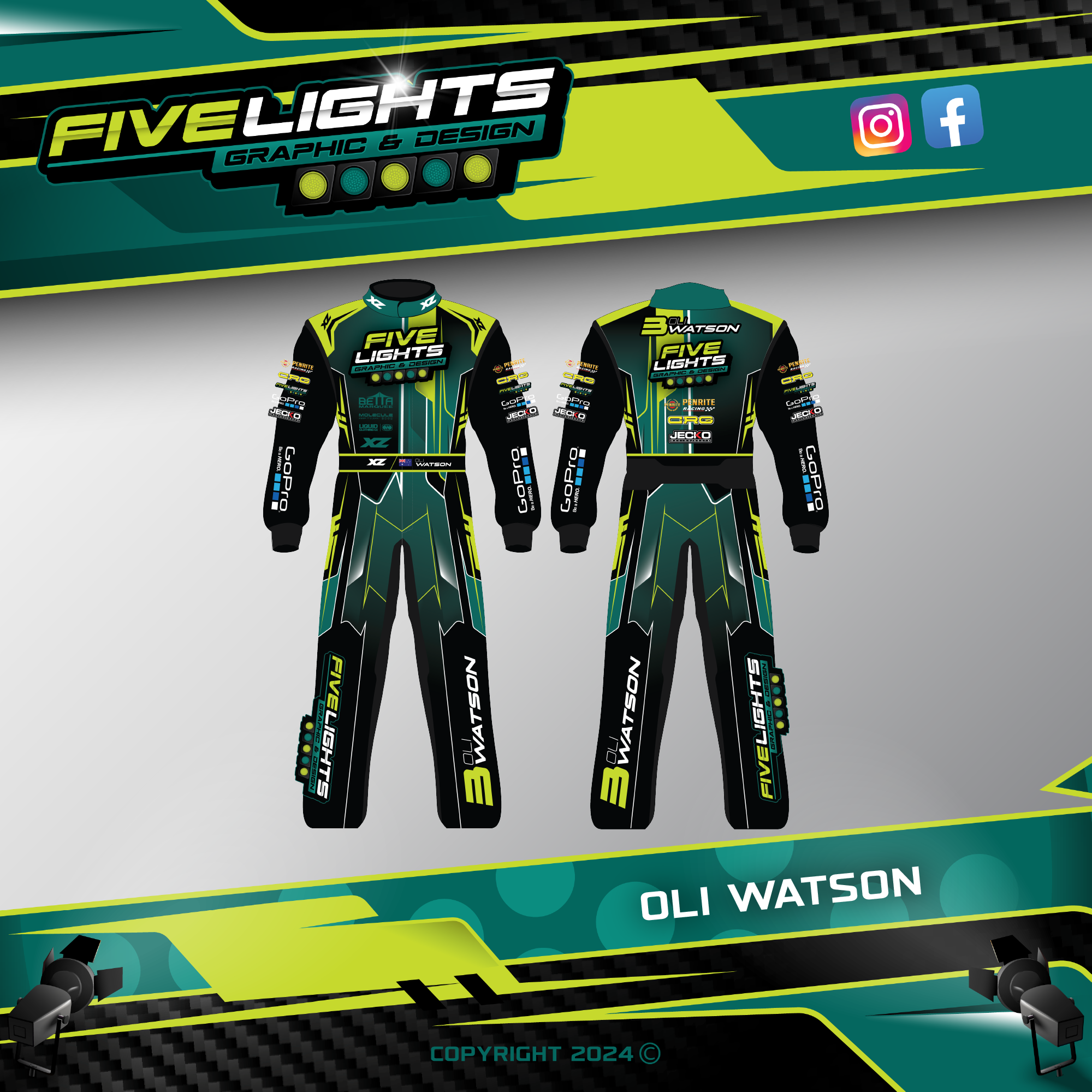 OFFICIAL FIVE LIGHTS X'ZUIT CIK level 2 Approved – Five Lights Graphics