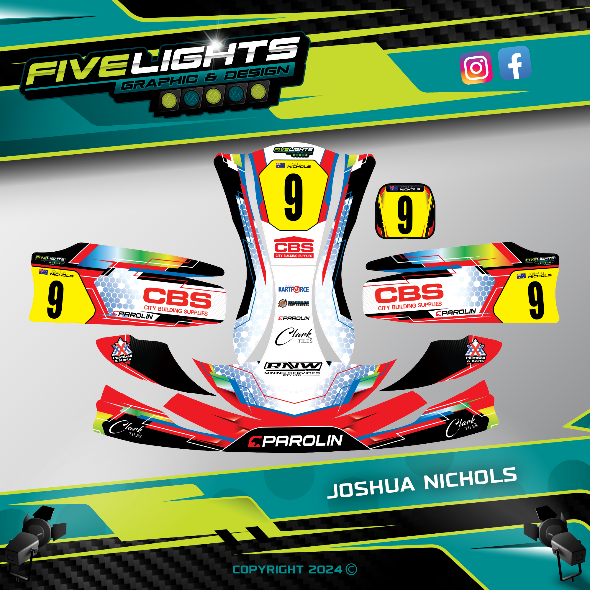 PAROLIN - JOSHUA NICHOLS (REPRINT) – Five Lights Graphics