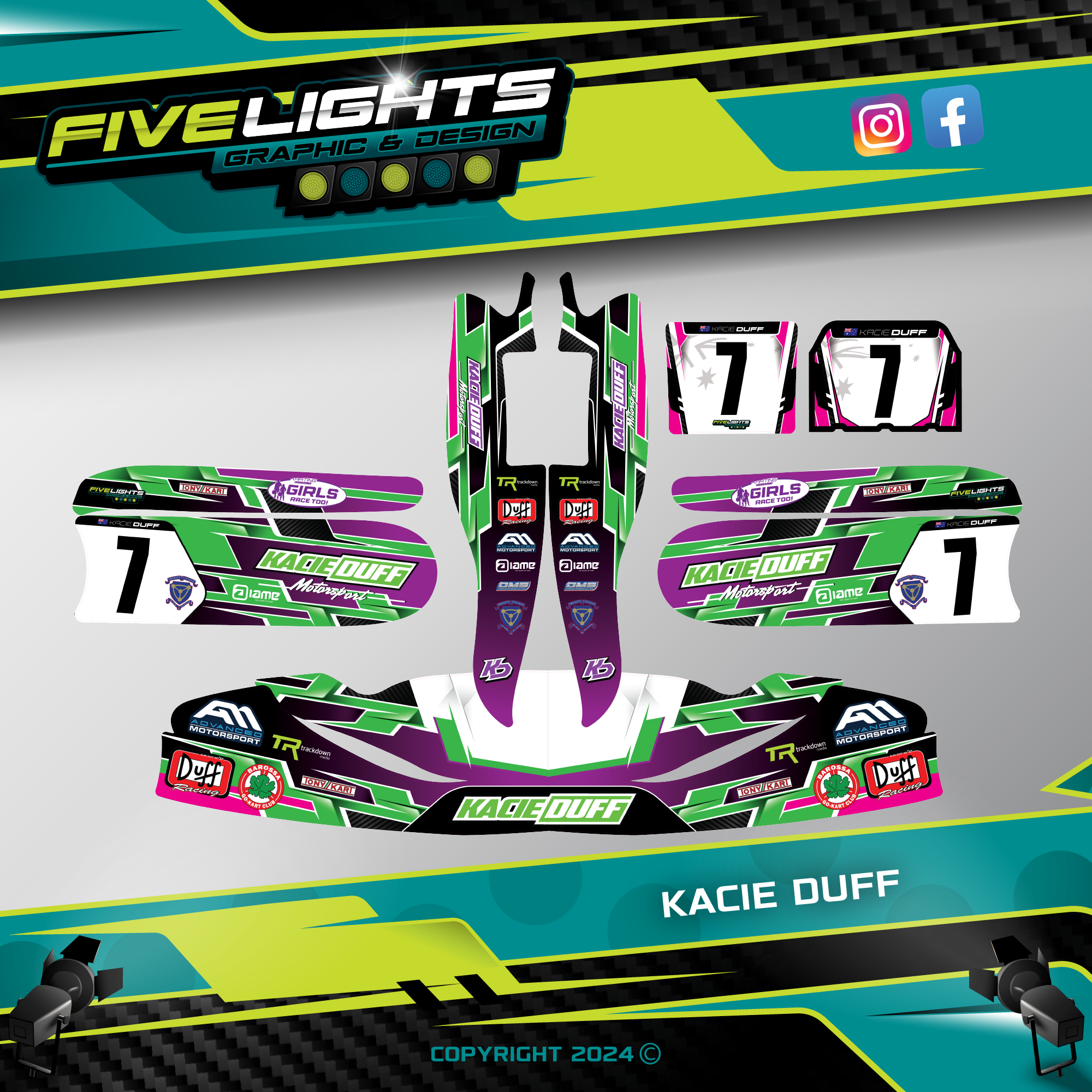 TONYKART - KACIE DUFF (REPRINT) – Five Lights Graphics