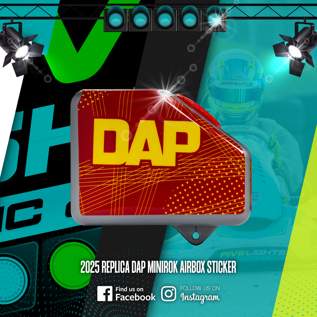 2025 REPLICA DAP MINIROK AIRBOX – Five Lights Graphics
