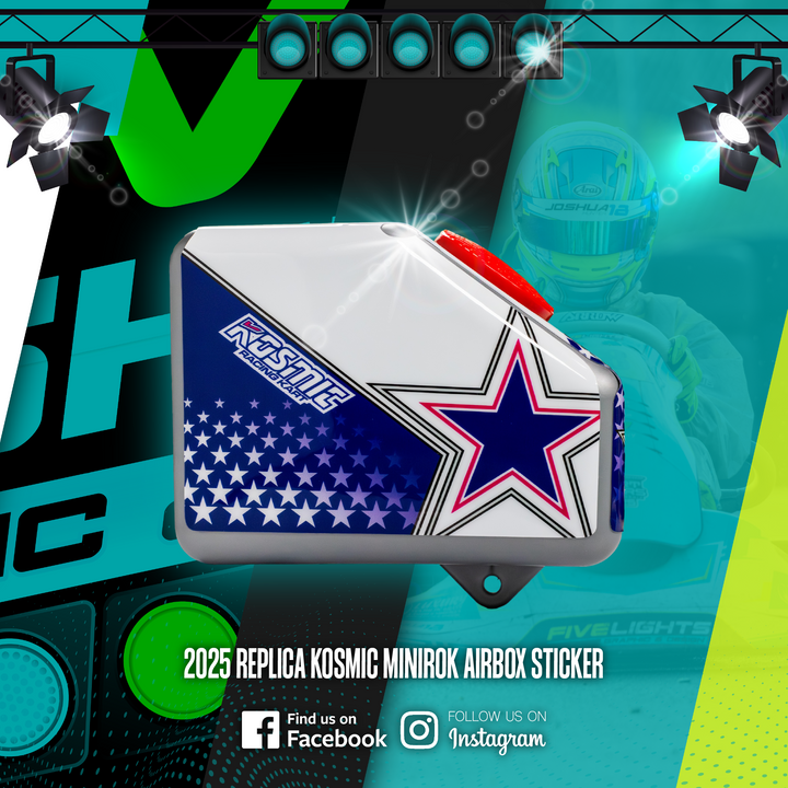 2025 REPLICA KOSMIC MINIROK AIRBOX – Five Lights Graphics