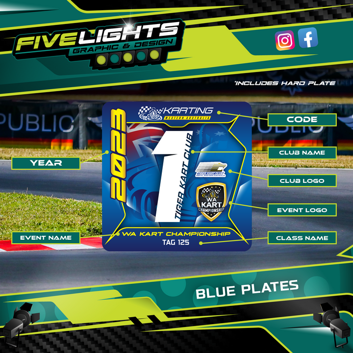 Event Title Plates – Five Lights Graphics