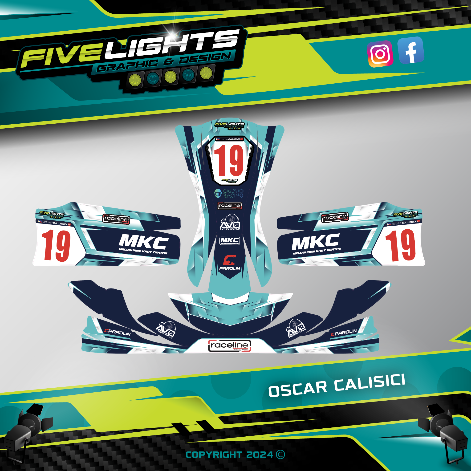 PAROLIN - OSCAR CALISICI (REPRINT) – Five Lights Graphics